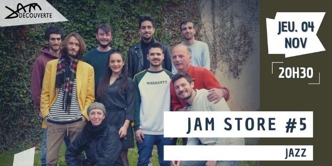 JAM Store #5 - Le 04/11 JAM Découverte - JAM